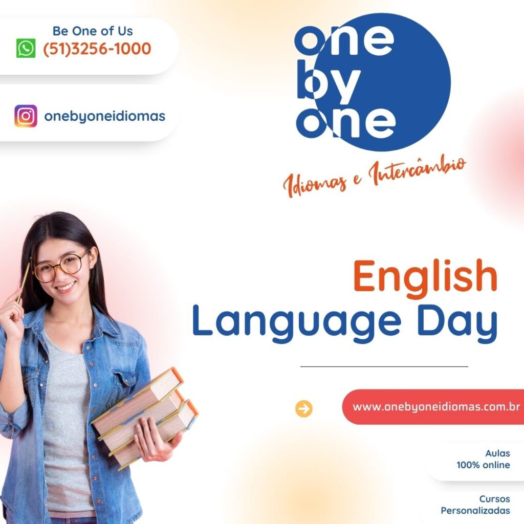 English Language Day – Onebyone – Curso de Inglês Online